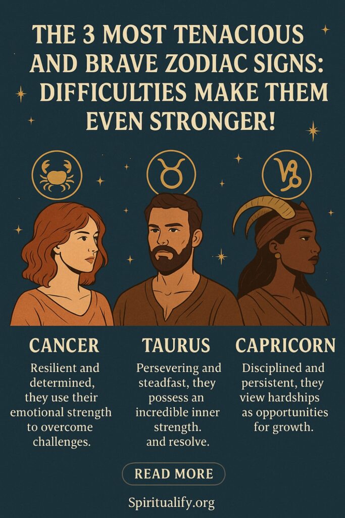 The 4 Most Tenacious and Brave Zodiac Signs - Spiritualify