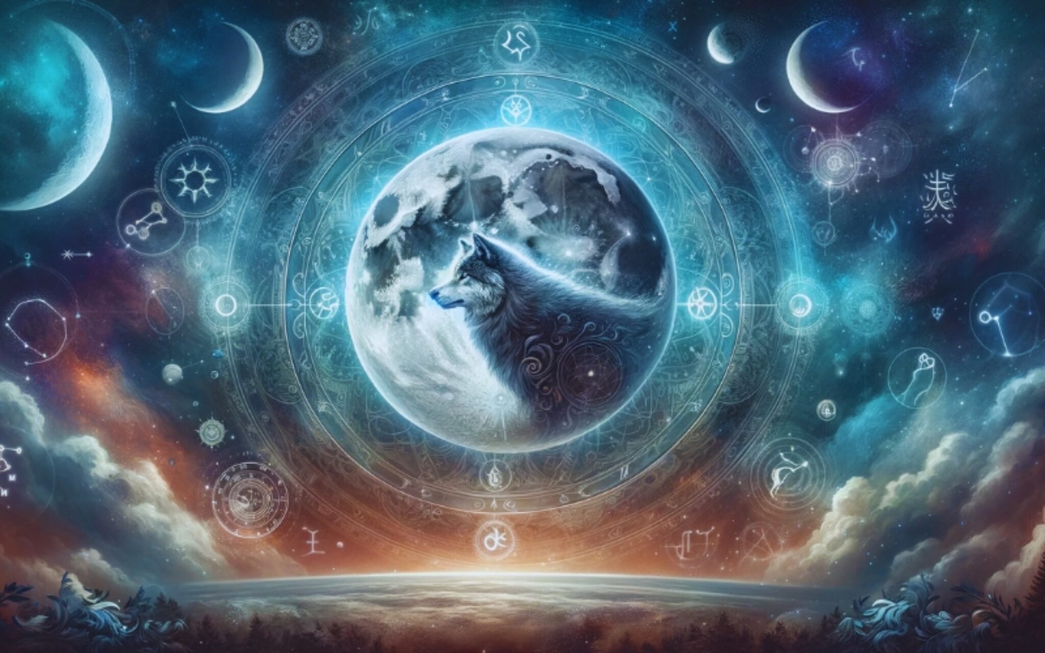 Spiritual Meaning & Astrology of The January 2024 Full Wolf Moon