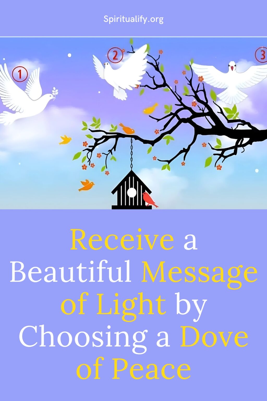 Receive a Beautiful Message of Light by Choosing a Dove of Peace