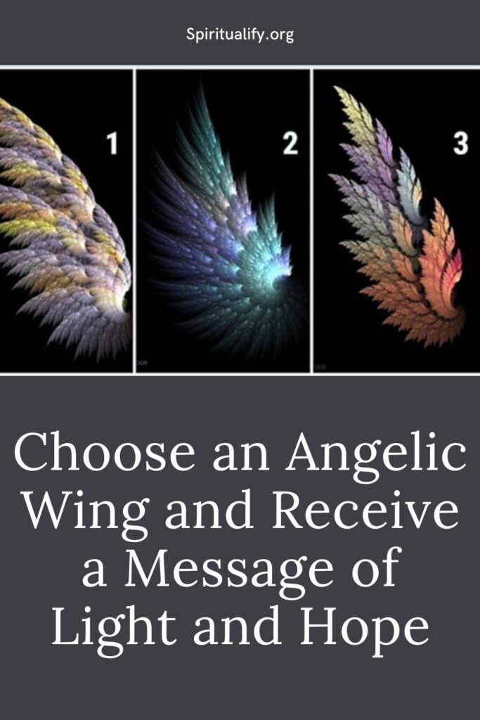 Choose an Angelic Wing and Receive a Message of Light and Hope