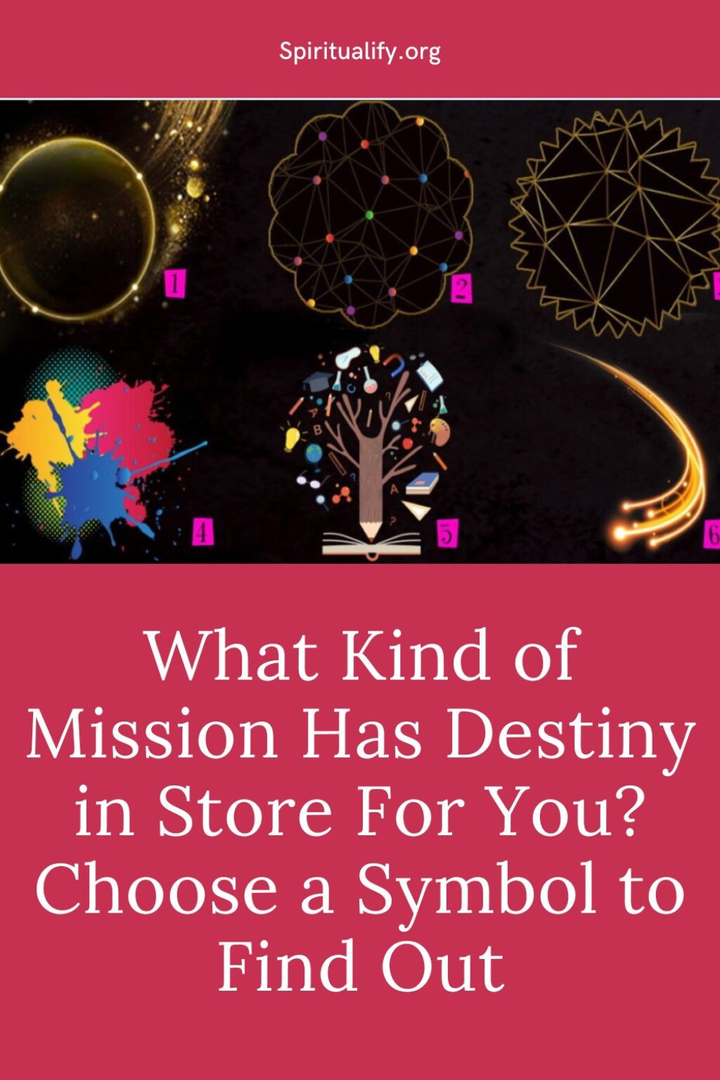 What Kind of Mission Has Destiny in Store For You? Choose a Symbol to ...