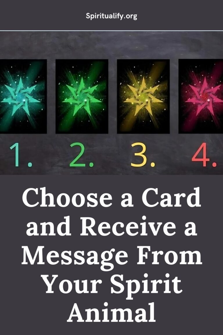 Choose a Card and Receive a Message From Your Spirit Animal