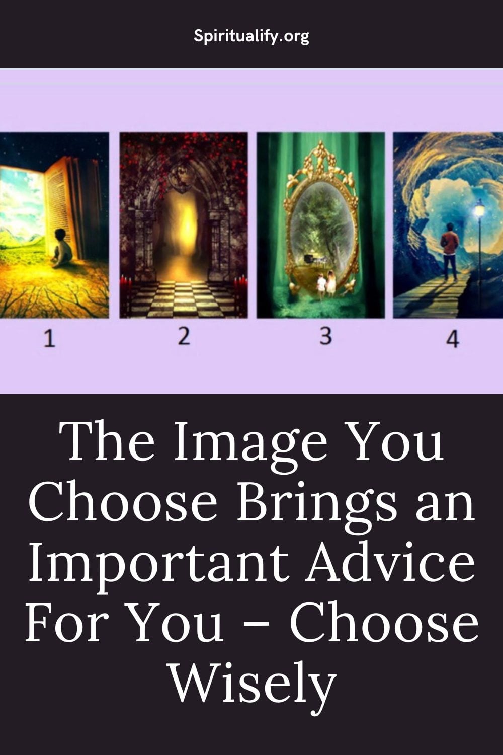 The Image You Choose Brings an Important Advice For You – Choose Wisely