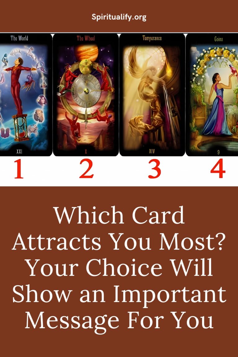 Which Card Attracts You Most? Your Choice Will Show an Important ...