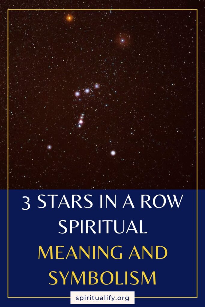 3 Stars in a Row Spiritual Meaning and Symbolism - Spiritualify