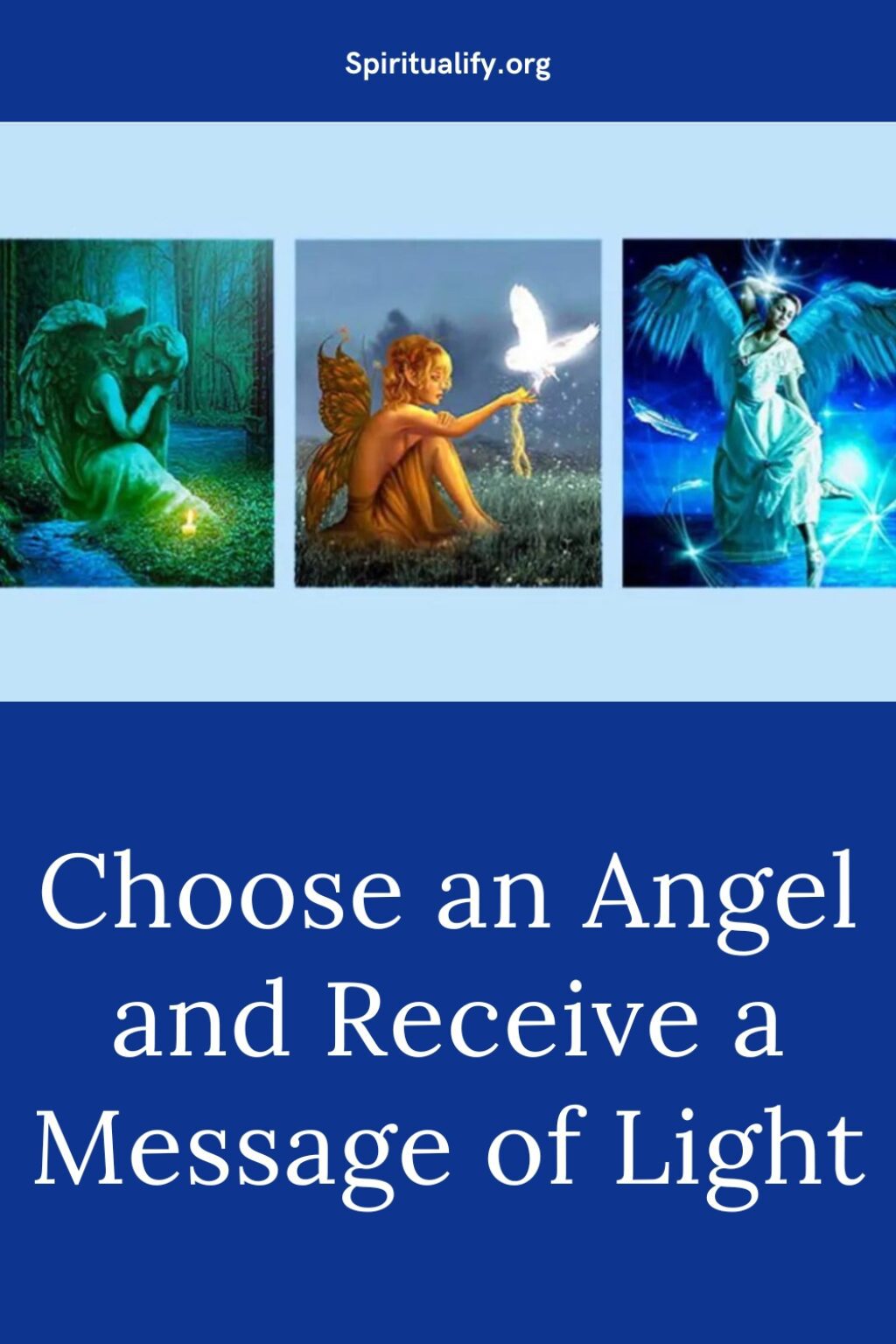 Choose an Angel and Receive a Message of Light