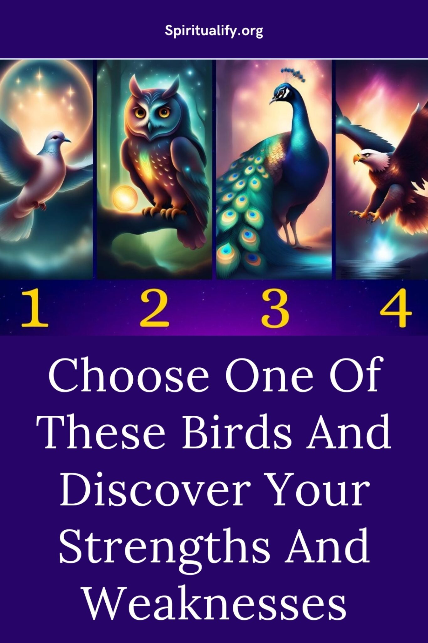 Choose One Of These Birds And Discover Your Strengths And Weaknesses