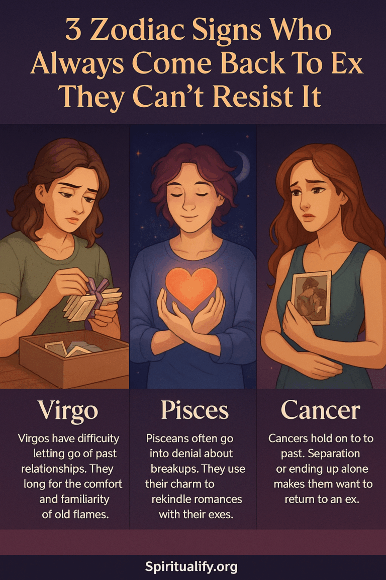 3 Zodiac Signs Who Always Come Back To Their Ex: They Can't Resist It