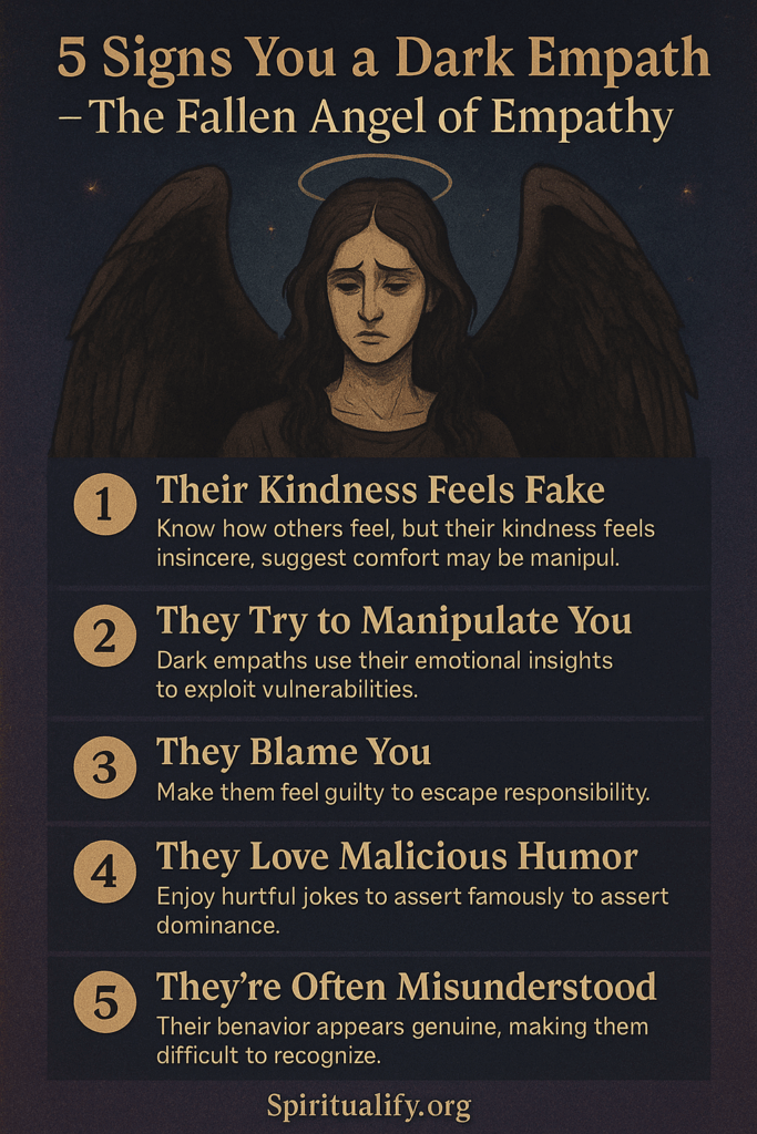 5 Signs You Are a Dark Empath - The Fallen Angel of Empathy