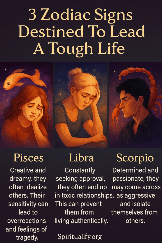 5 Zodiac Signs Destined To Lead A Tough Life - Spiritualify