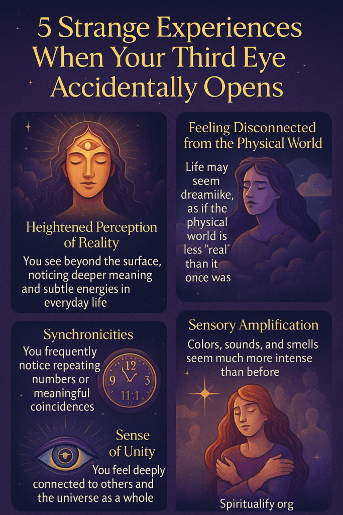 10 Strange Things You'll Experience When Your Third Eye Accidentally Opens
