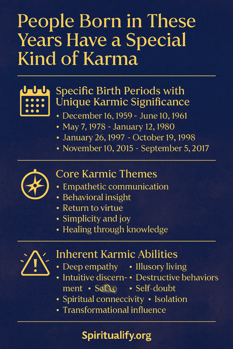 People Born in These Years Have a Special Kind of Karma
