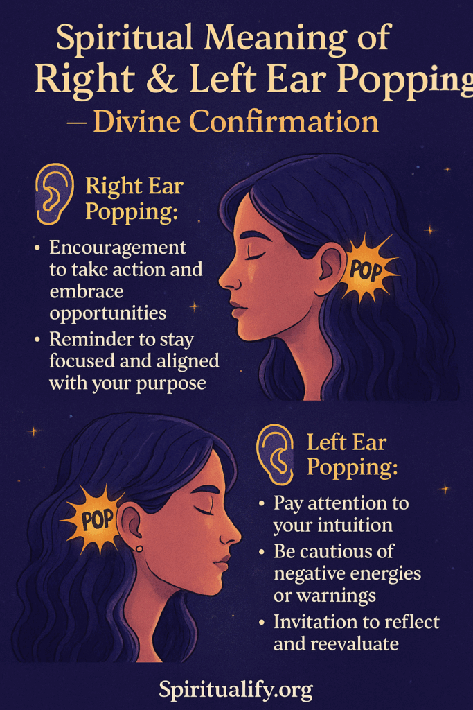 Spiritual Meaning of Right & Left Ear Popping - Divine Confirmation