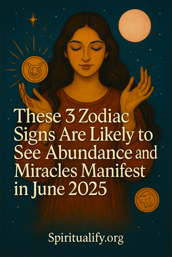 These 3 Zodiac Signs Are Likely to See Abundance and Miracles Manifest ...