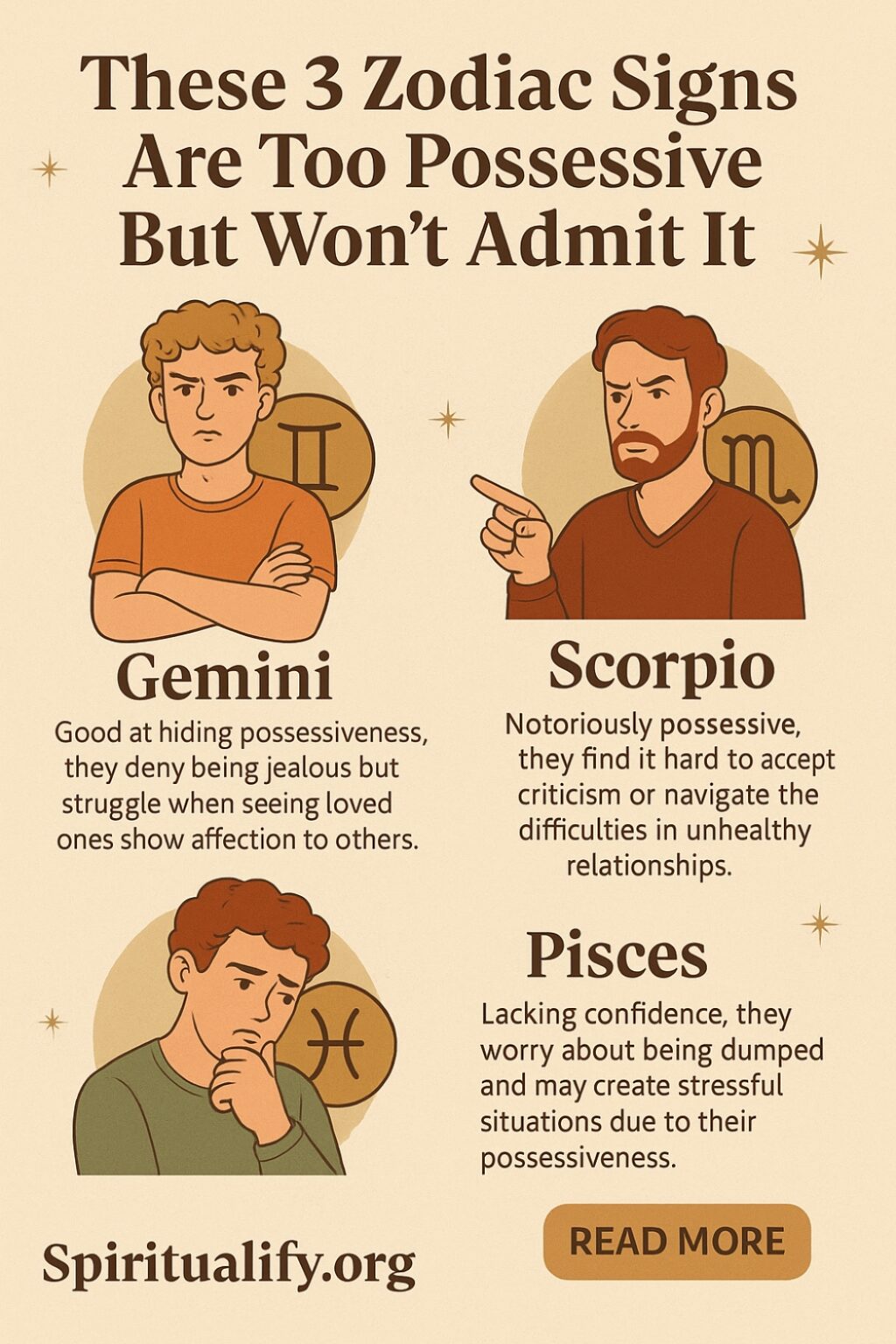 These 5 Zodiac Signs Are Too Possessive But Won't Admit It