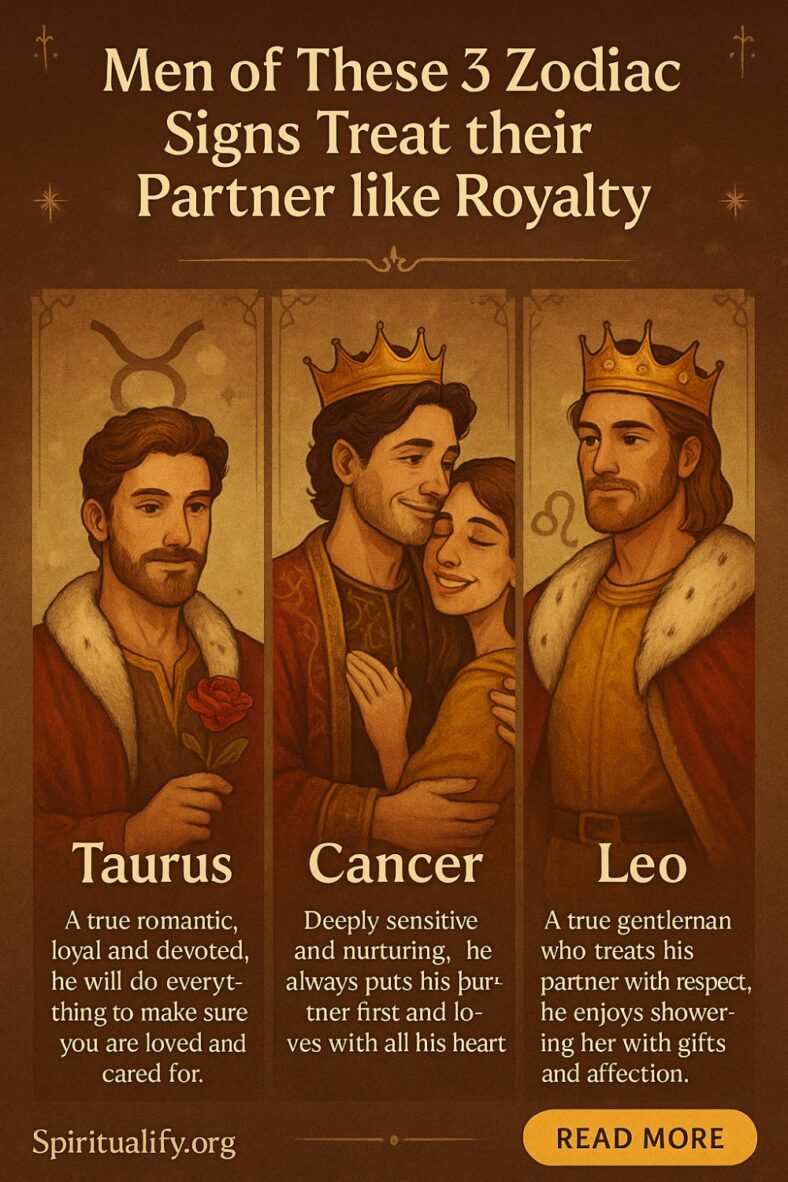Men of These 5 Zodiac Signs Treat their Partner like Royalty - Spiritualify