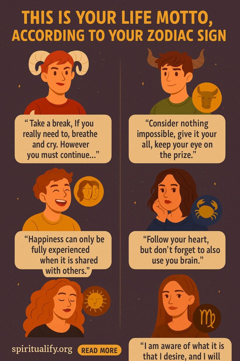 This is Your Life Motto, According To Your Zodiac Sign - Spiritualify
