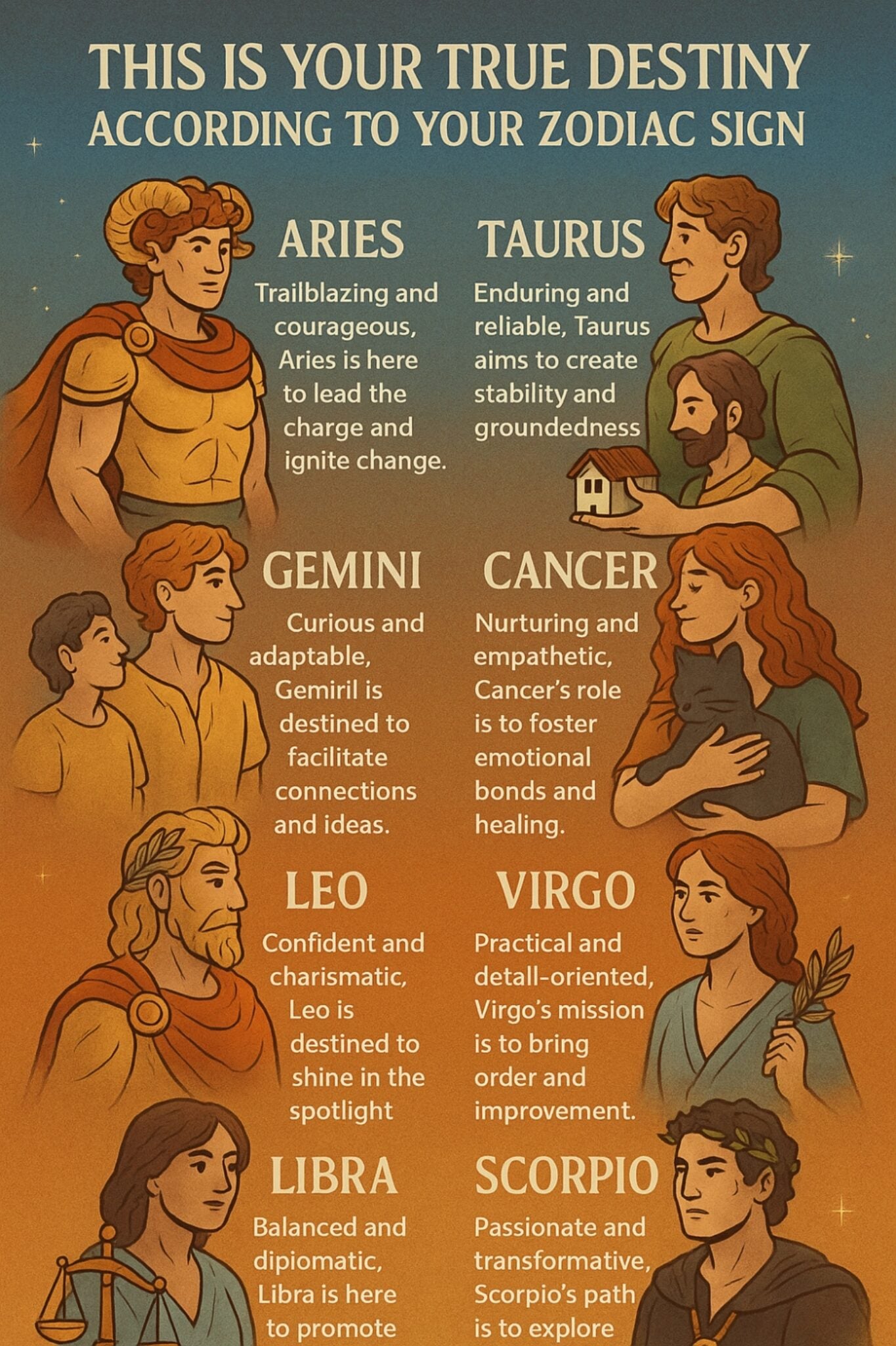This is Your True Destiny According to Your Zodiac Sign