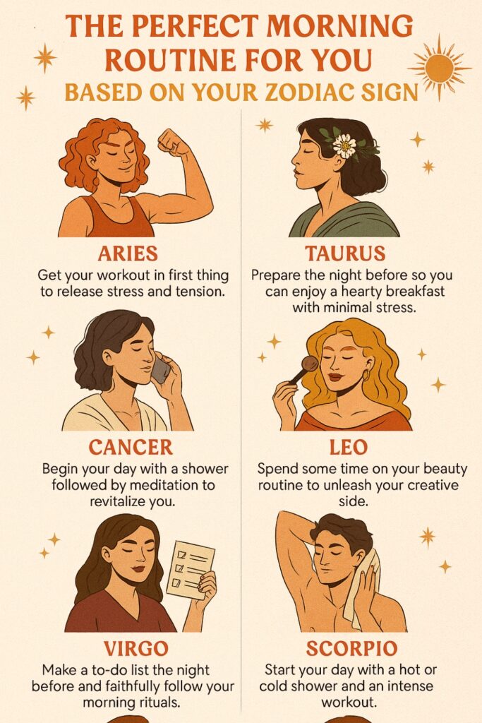 The Perfect Morning Routine for You Based on Your Zodiac Sign