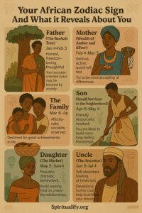 Your African Zodiac Sign And What it Reveals About You