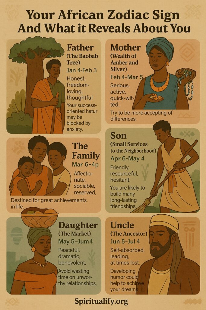 Your African Zodiac Sign And What it Reveals About You