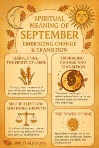 Spiritual Meaning Of September: Embracing Change & Transition