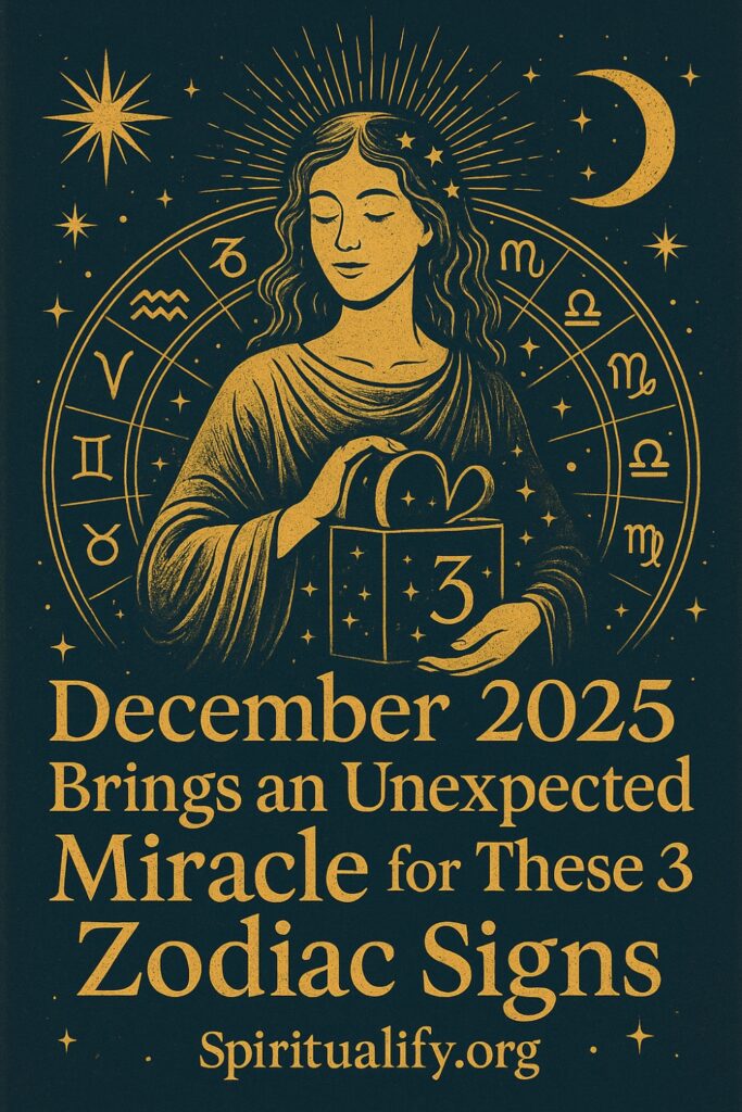 December 2025 Brings an Unexpected Miracle for These 3 Zodiac Signs