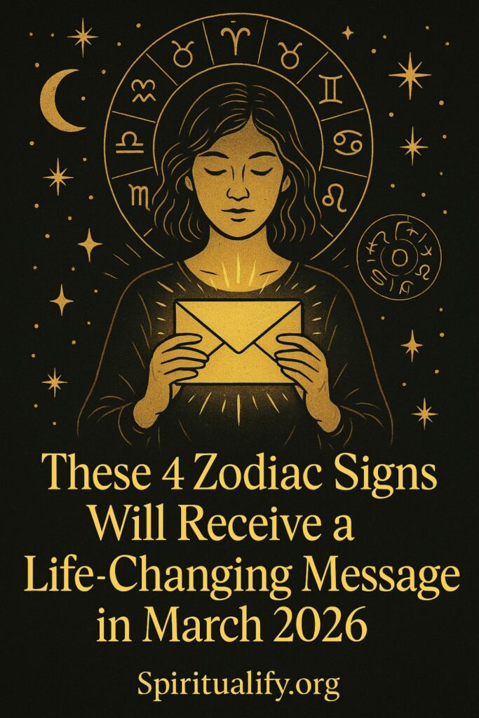 These 4 Zodiac Signs Will Receive a Life-Changing Message in March 2026